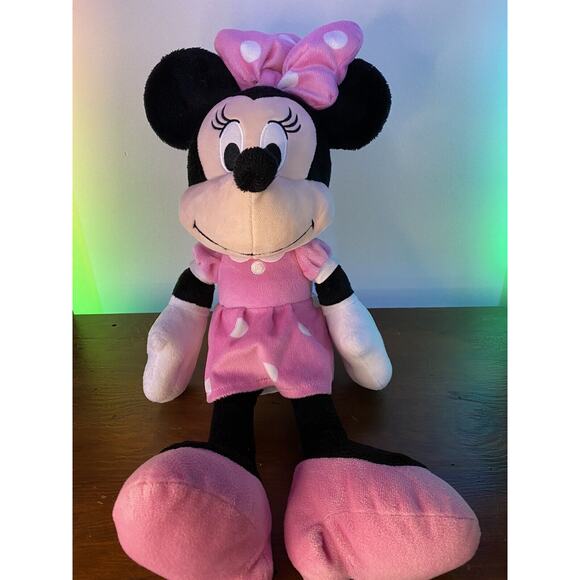 Disney | Toys | Disney Store Minnie Mouse Plush Stuffed Toy 9 Doll Soft ...